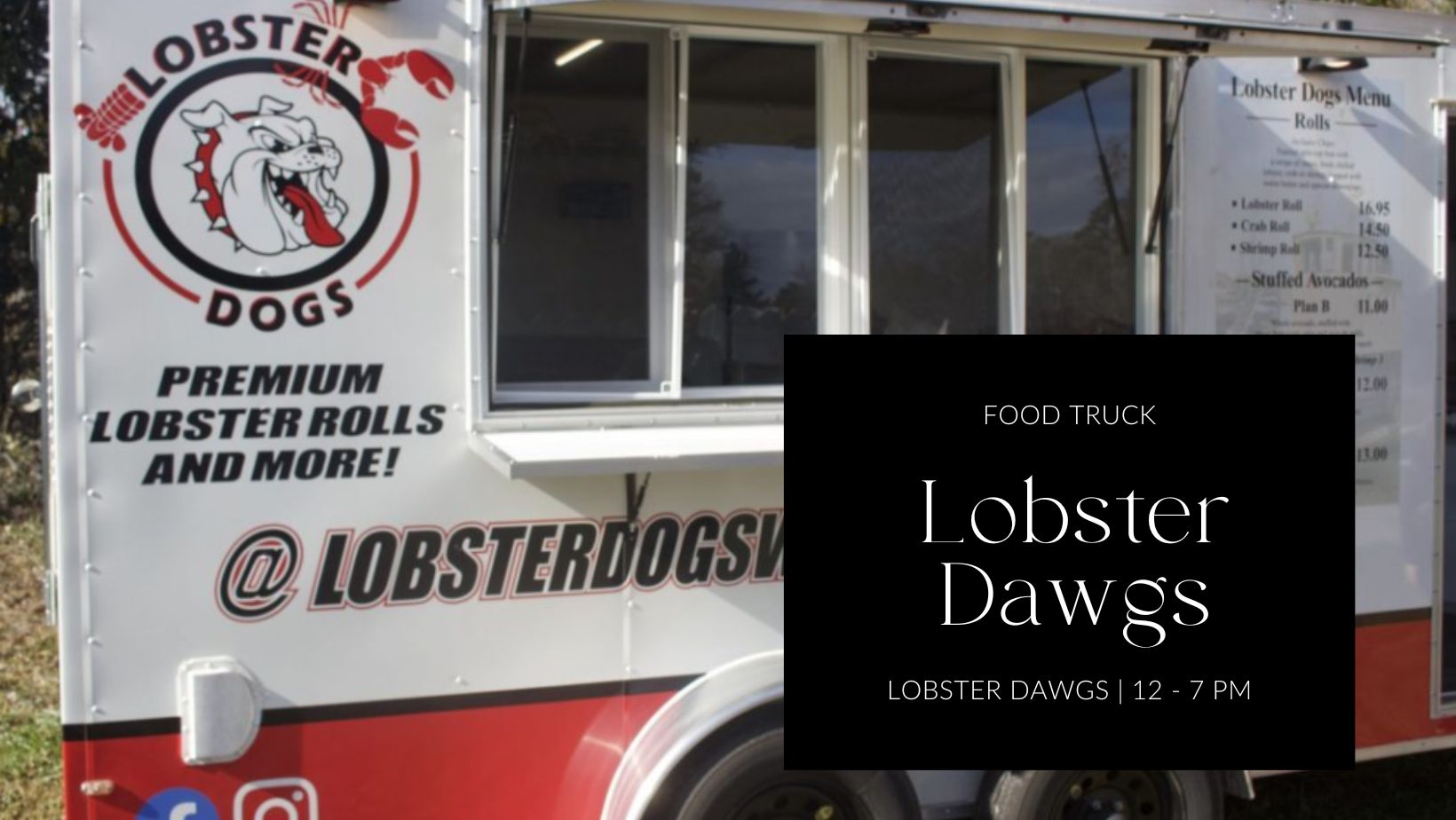Food Truck : Lobster Dawgs - Mountain Brook Vineyards